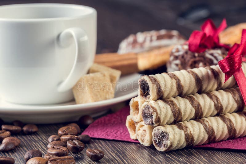 Biscuits on table stock photo. Image of baking, heap - 63501278