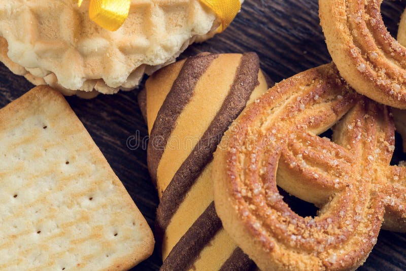 Biscuits on table stock image. Image of ingredient, food - 64456847