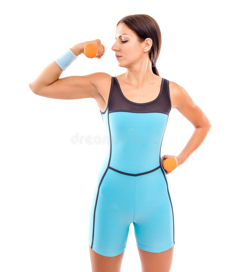 Biseps imagen de archivo. Imagen de gente, hembra, adulto - 27191513