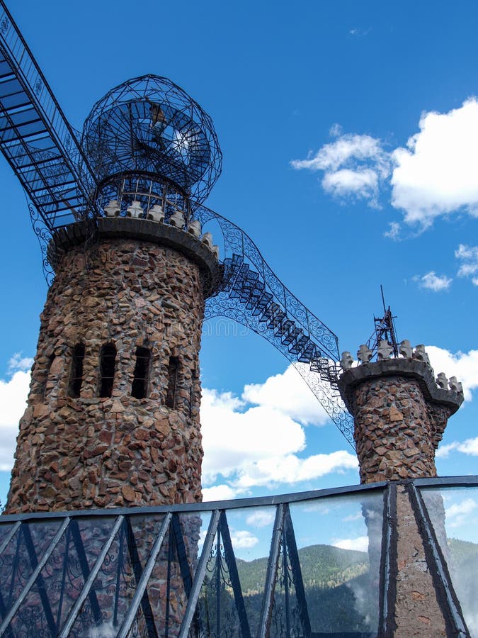 Bishop Castle in Colorado stock image. Image of rock - 159256355