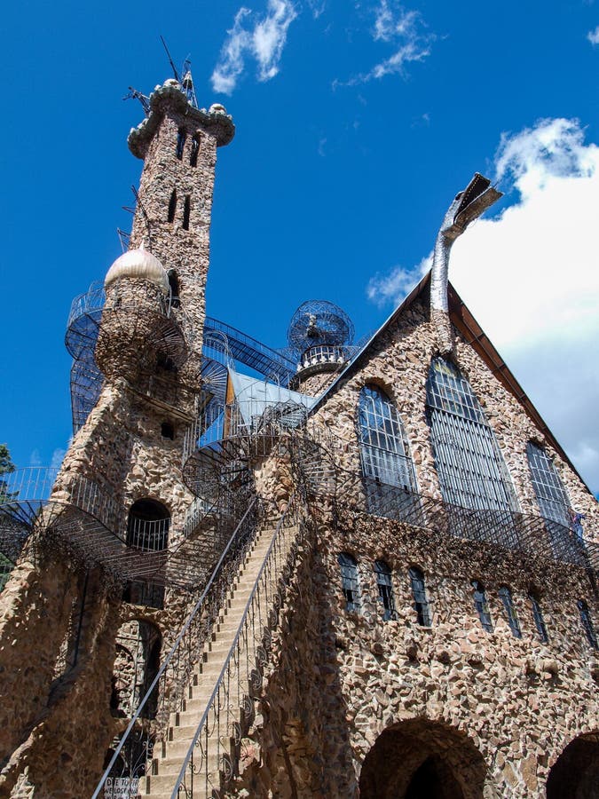 Bishop Castle in Colorado stock photo. Image of stairs - 159203996