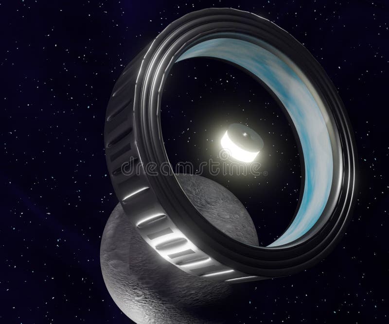 A Bishop Ring is a Type of Hypothetical Rotating Space Habitat Stock ...