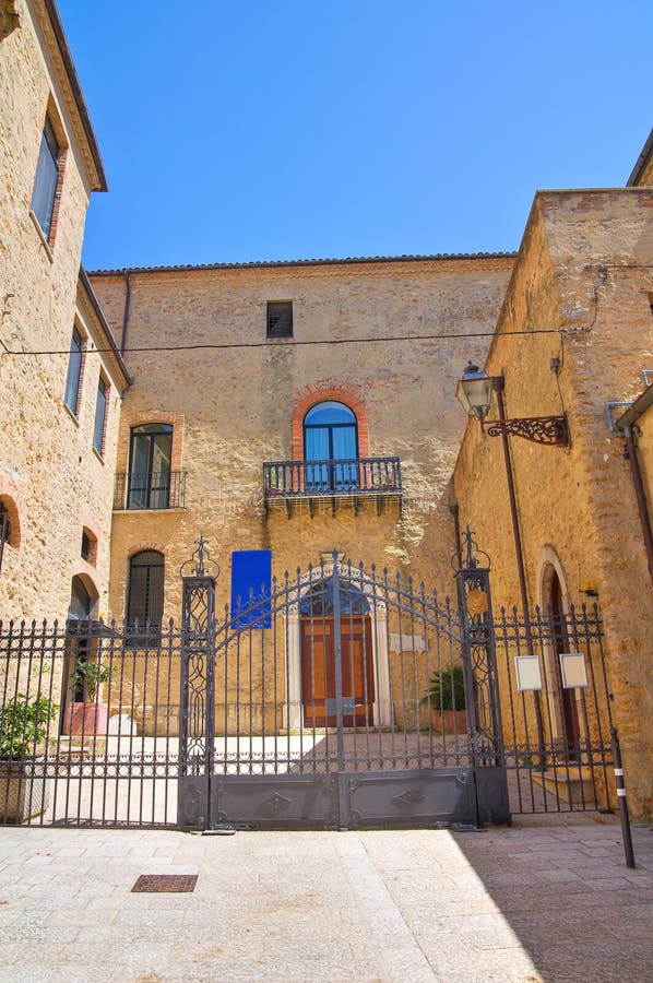 Bishop S Palace. Acerenza. Basilicata. Italy Stock Photo - Image of ...