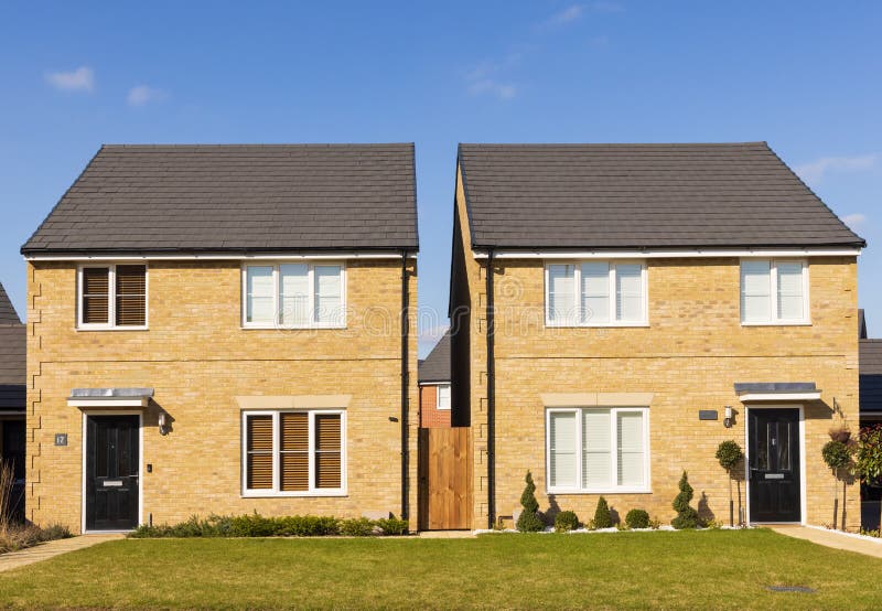 Detached New Build Homes. UK Editorial Image - Image of bishops ... Detached New Build Homes. UK Editorial Image - Image of bishops ...