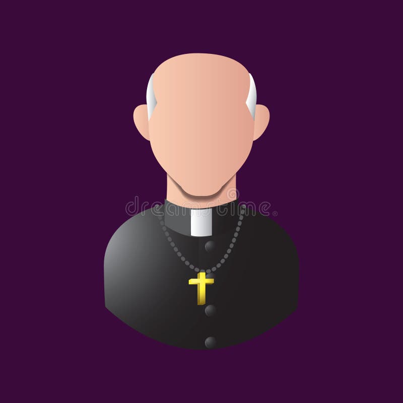 Bishop. Vector Illustration Decorative Design Stock Vector ...