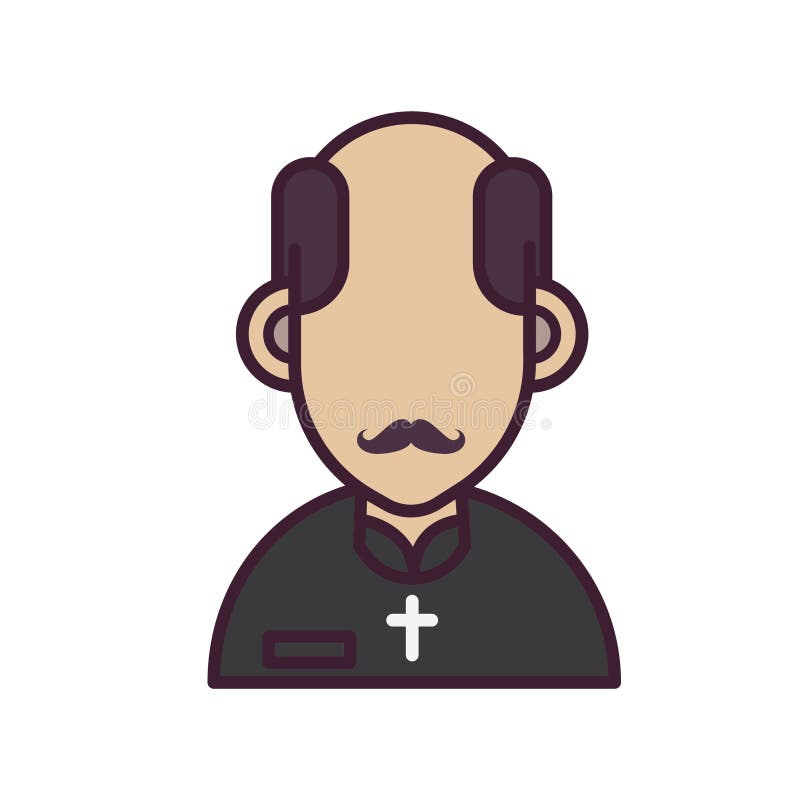 Bishop. Vector Illustration Decorative Design Stock Vector ...