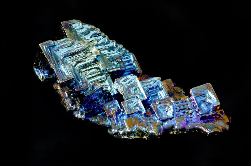 Bismuth stock image. Image of structure, color, close - 105561727