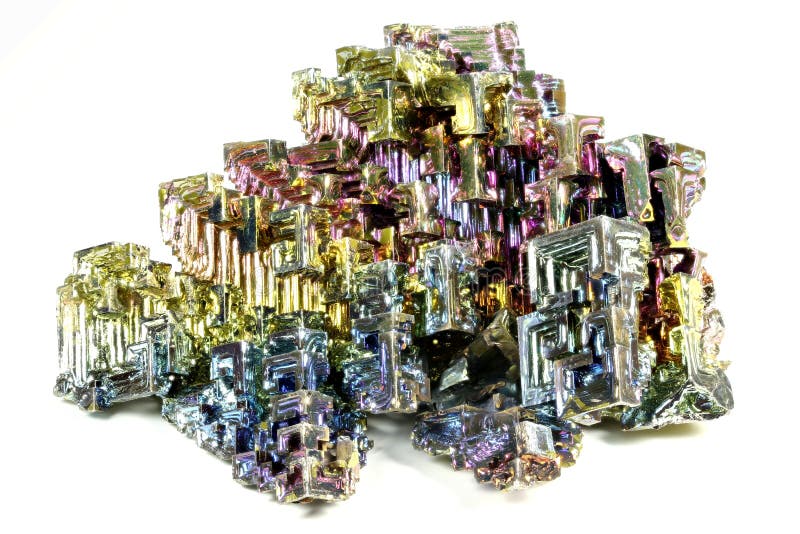 Bismuto foto de archivo. Imagen de blanco, industrial - 98946922