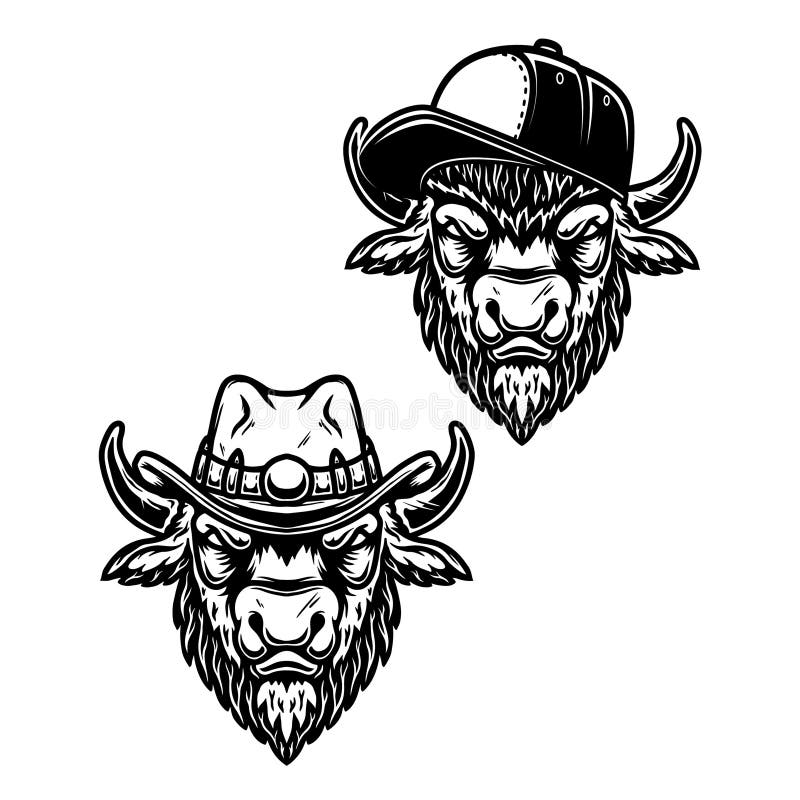 Bison Label Template Stock Illustrations – 2,194 Bison Label Template ...