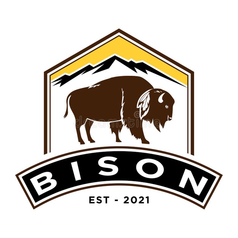 Bison Label Template Stock Illustrations – 2,194 Bison Label Template ...