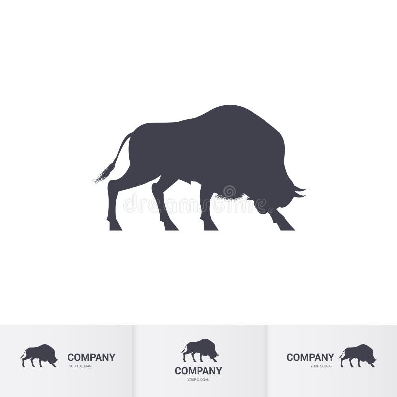 Bison Mascot stock illustration. Illustration of graphic - 95894545