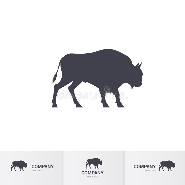 Bison Mascot stock illustration. Illustration of company - 95894611
