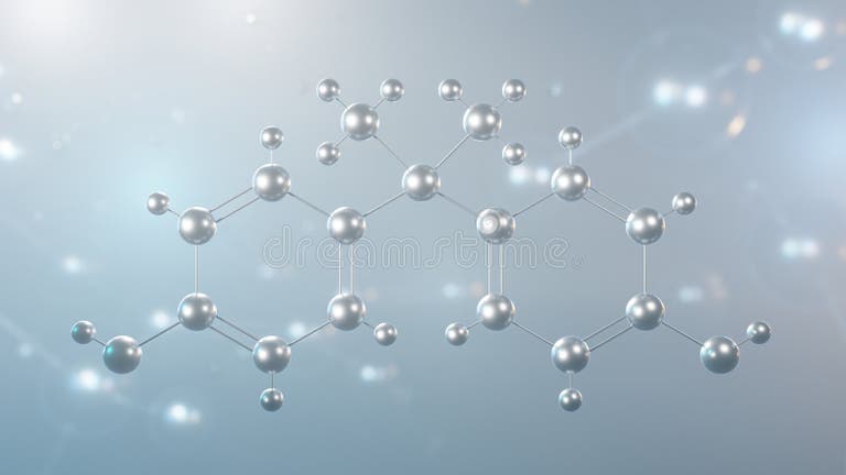 Bisphenol a Molecular Structure, 3d Model Molecule, Bpa, Structural ...