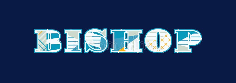 Bispo Concept Word Art Illustration Ilustração do Vetor - Ilustração de ...