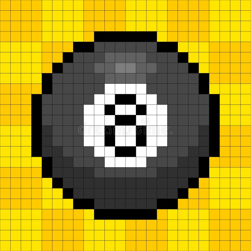 8-Bit-Pixel Art Tic Tac Toe Game - Gewinnstellung Vektor Abbildung ...