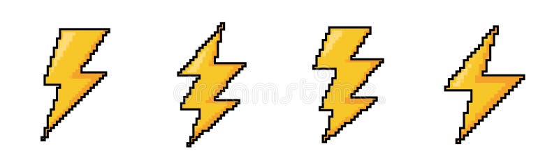 8 Bit Electric Bolt Stock Illustrations – 7 8 Bit Electric Bolt Stock ...