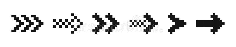 8 Bit Pixel Arrows Vector Icon Set. Pixel Arrows. Vector Pixelart ... 8 Bit Pixel Arrows Vector Icon Set. Pixel Arrows. Vector Pixelart ...