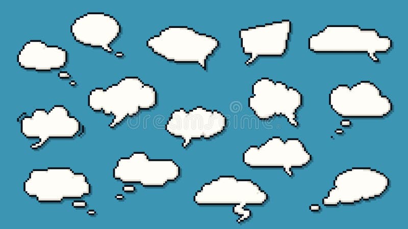 Pixel Art Dialogue Box Stock Illustrations – 531 Pixel Art Dialogue Box ...