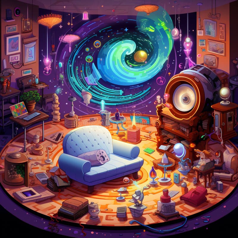 8-bit Pixel Art Illustration of Antique Phonograph Emitting Vibrant ...