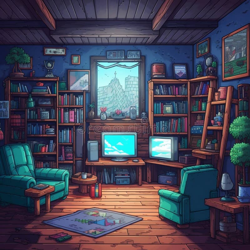 Pixel Art Room Stock Illustrations – 3,939 Pixel Art Room Stock ...