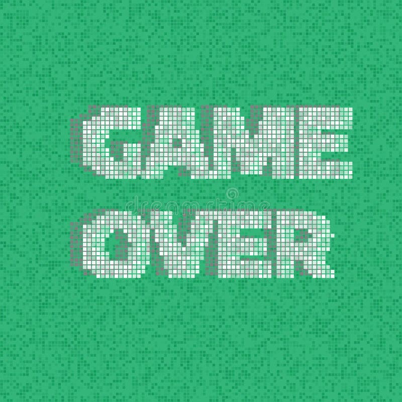 Game Over Led Matrix Stock Illustrations – 20 Game Over Led Matrix ...
