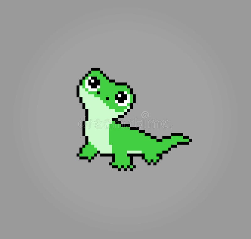 Lizards Pixel Stock Illustrations – 40 Lizards Pixel Stock ...