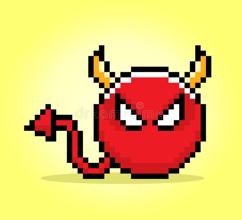 Pixel Devil Stock Illustrations – 351 Pixel Devil Stock Illustrations ...