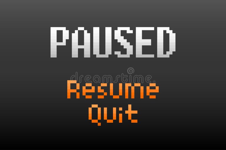 Pause Pixel Ui Game Stock Illustrations – 76 Pause Pixel Ui Game Stock ...