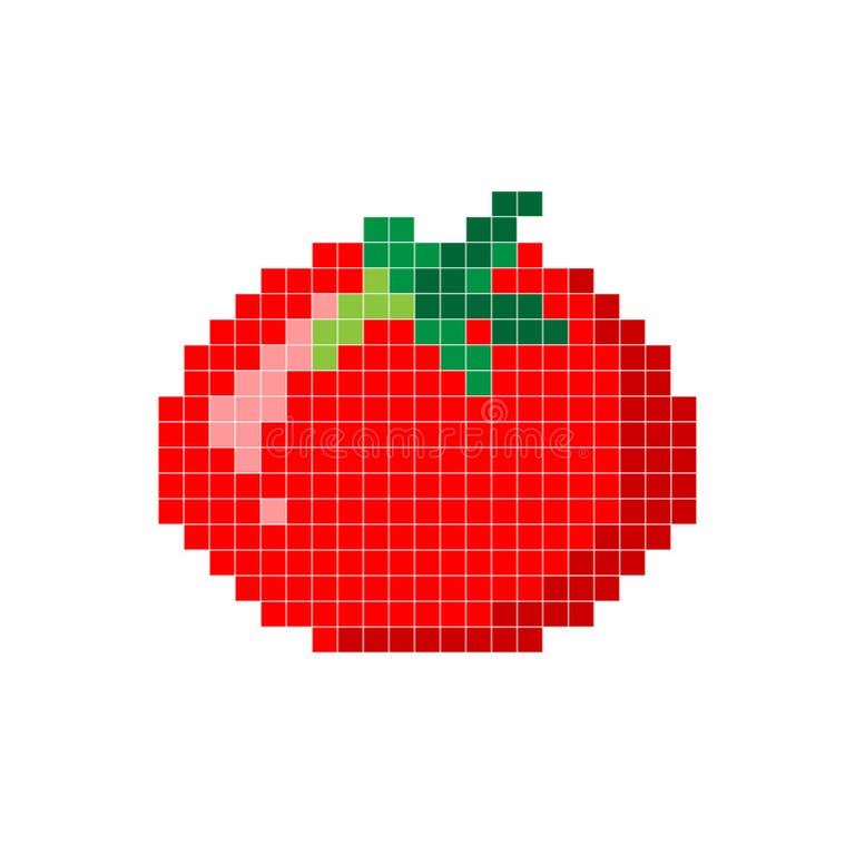 Pixel Tomato Stock Illustrations – 1,017 Pixel Tomato Stock ...