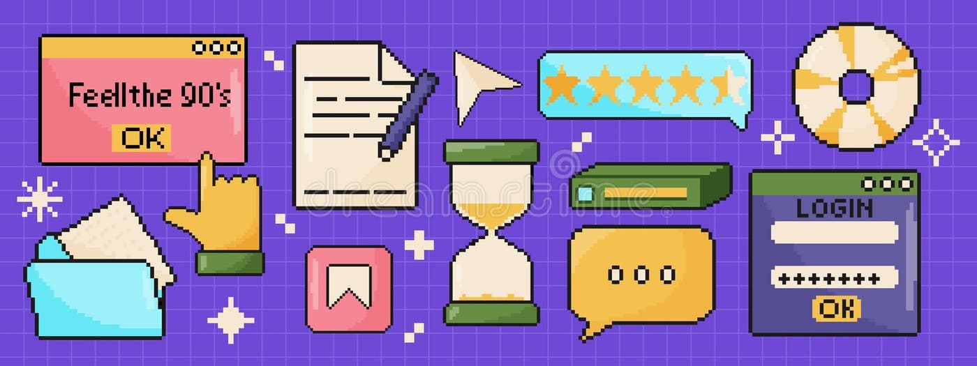 Old Computer Window Stock Illustrations – 5,021 Old Computer Window ...