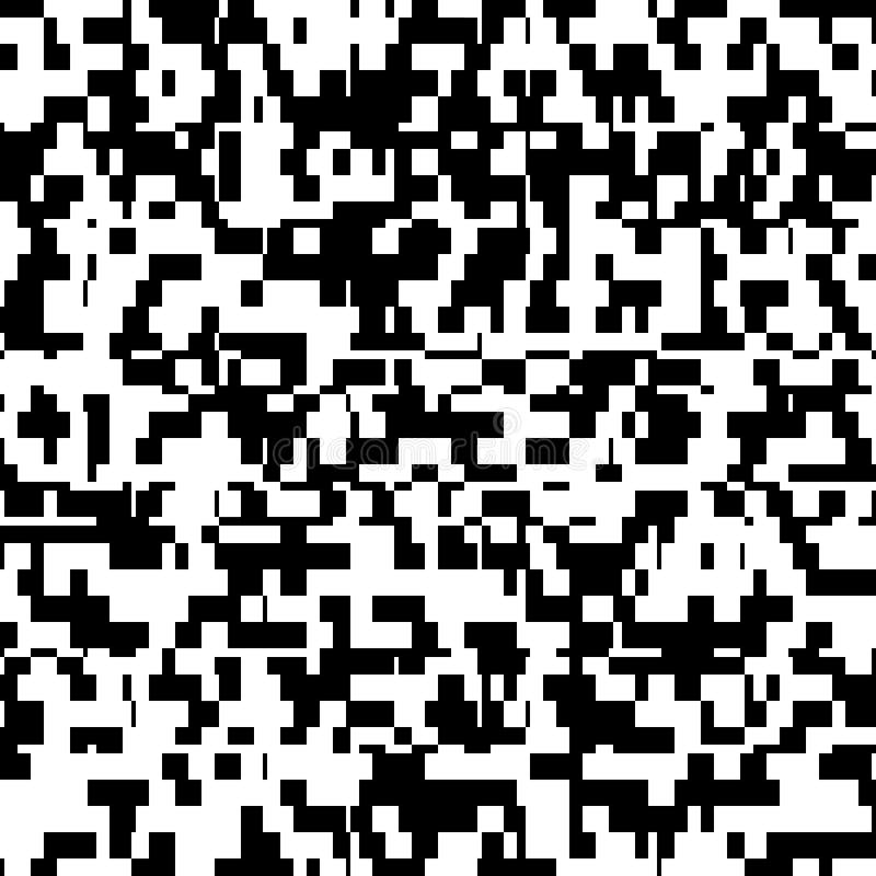 8 Bit Row Pixel Background, Network Big Data Transmission Stock ...