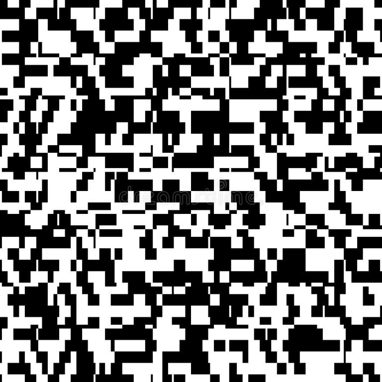 8 Bit Row Pixel Background, Network Big Data Transmission Stock ...