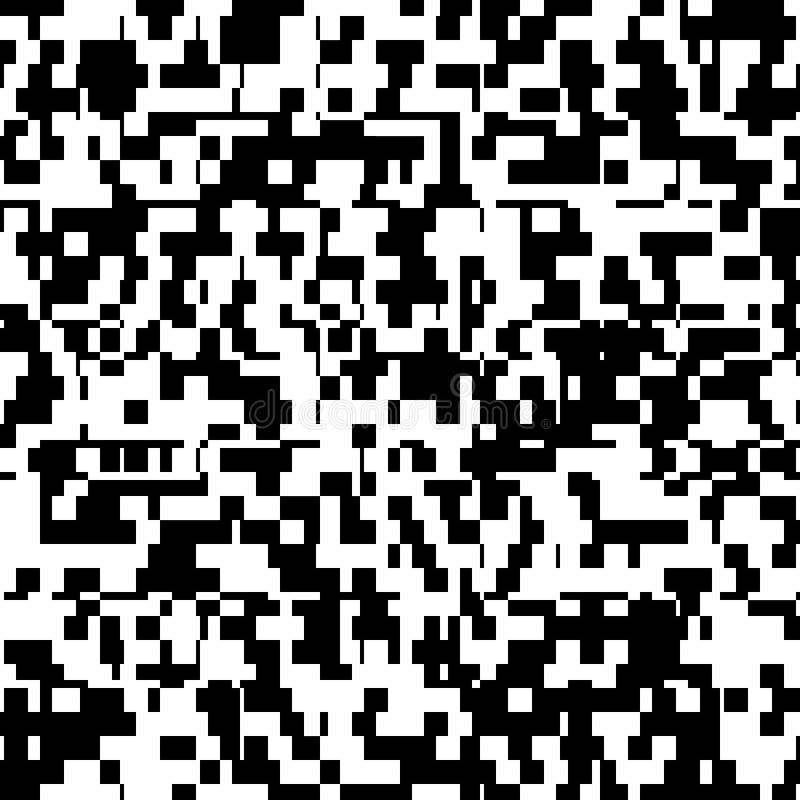 8 Bit Row Pixel Background, Network Big Data Transmission Stock ...