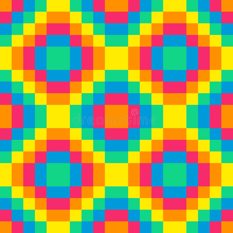 4+ Seamless pixel rainbow background Free Stock Photos - StockFreeImages