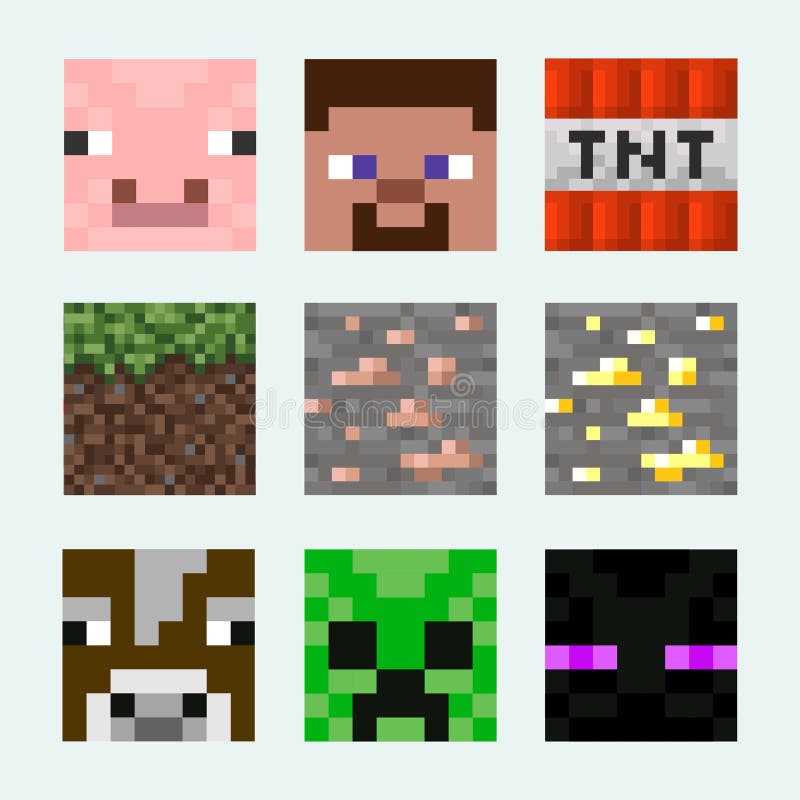 Minecraft Creeper Icon Stock Illustrations – 7 Minecraft Creeper Icon ...