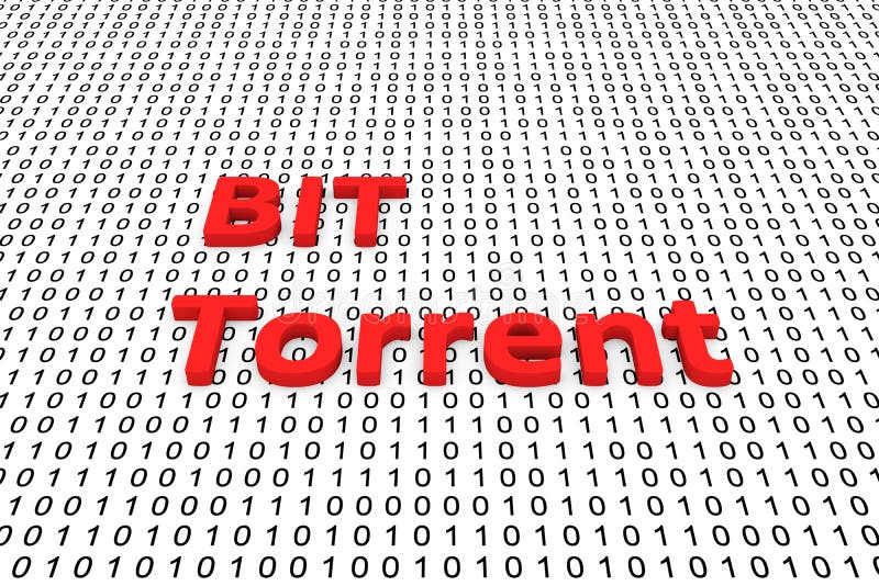 BIT TORRENT concept stock illustration. Illustration of technology ...