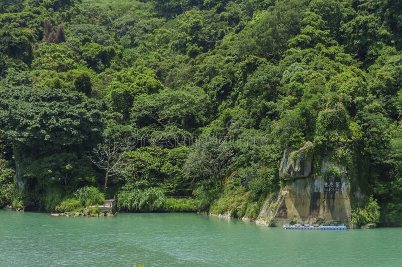 Bitan Scenic Area with Beautiful Rivers Stock Image - Image of area ...