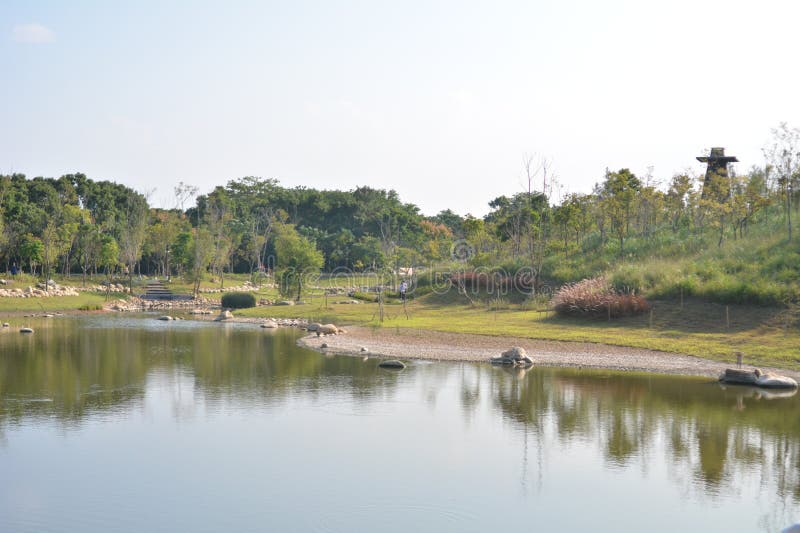 Bitang Natural Ecological Park with Water Conservancy Irrigation and ...