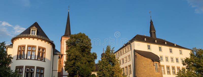 Bitburg germany cityscape stock image. Image of pruem - 122319237