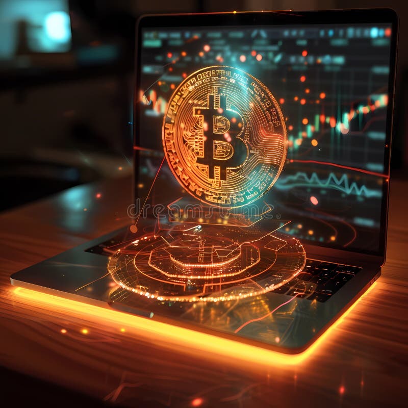 Bitcoin Analysis on Laptop Screen AI Generative Stock Image - Image of ... Bitcoin Analysis on Laptop Screen AI Generative Stock Image - Image of ...