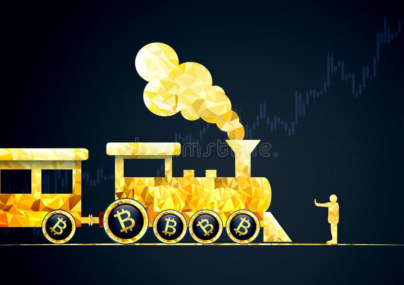 Bitcoin Train Stock Illustrations – 100 Bitcoin Train Stock ...