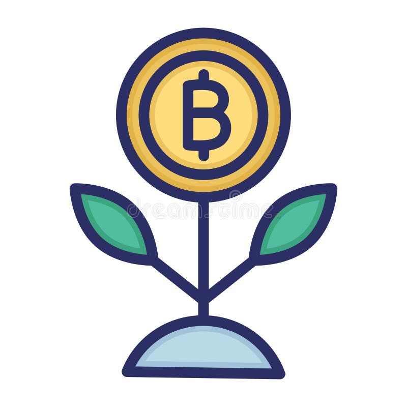 Bitcoin, Bitcoin Farm, Bitcoin Mining, Mining Process Fully Editable Vector Icons Stock Vector ...