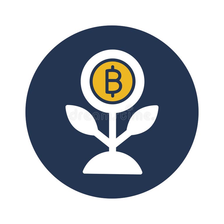 Bitcoin, Bitcoin Farm, Bitcoin Mining, Mining Process Fully Editable Vector Icons Stock Vector ...