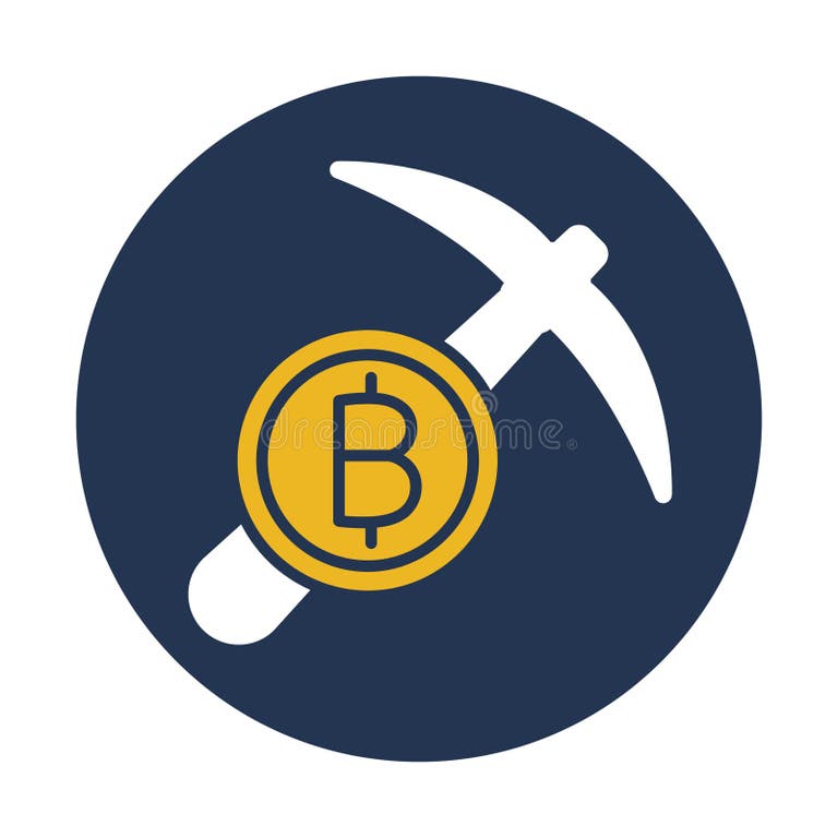 Bitcoin, Bitcoin Mining, Mining, Cryptocurrency Mining Fully Editable Vector Icons Stock Vector ...