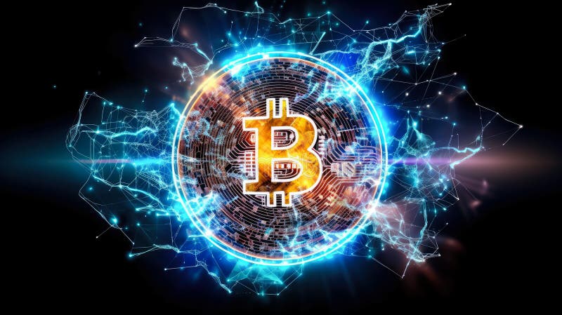 Bitcoin Blockchain Crypto Currency Digital Encryption, Digital Money ...