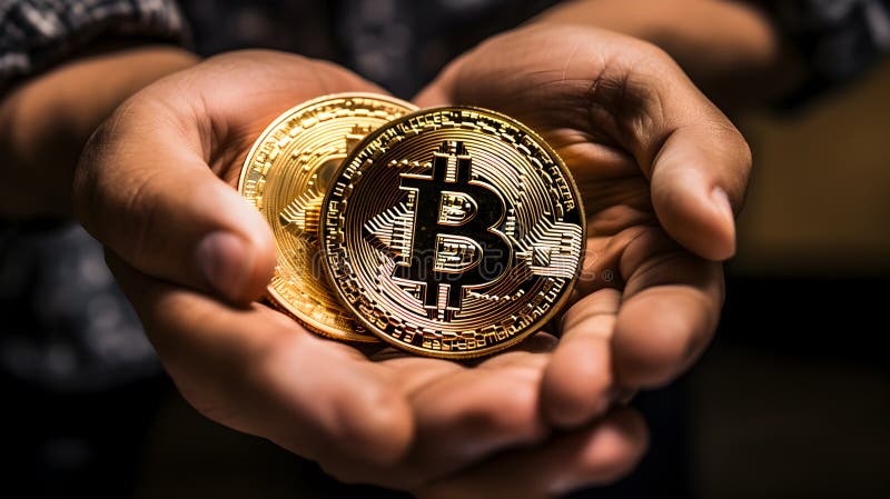 Bitcoin BTC Coin, Finance, Crypto Currency, Modern Gold Stock ...