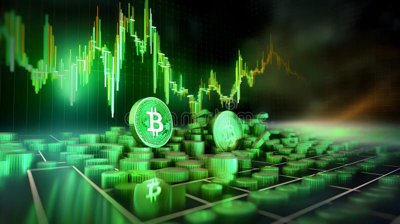 Bitcoin BTC Coin, Finance, Crypto Currency, Modern Gold Stock ...