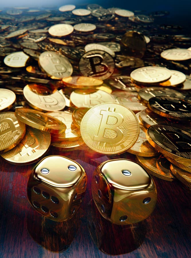 Golden dice stock vector. Illustration of dimensional - 15569020