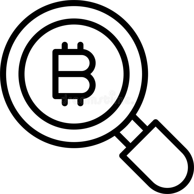 Bitcoin Check Icon editorial stock photo. Illustration of confirm ...