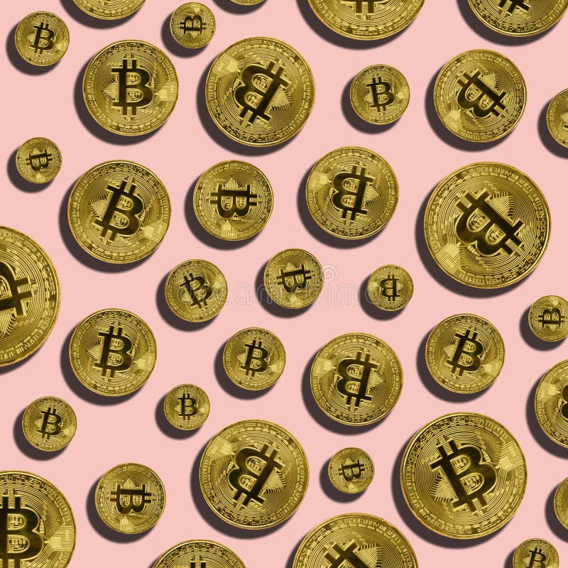 Bitcoin coins group stock photo. Image of group, financial - 155757532